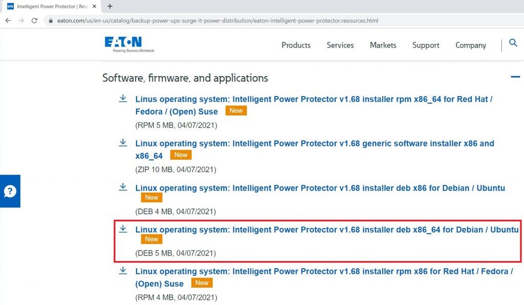 【IPP】 Ubuntu 20.04 LTS 対応 | 無停電電源装置(UPS) | イートン