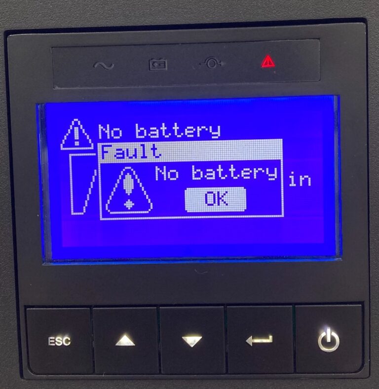 【UPS】No battery 表示時の対処法 | 無停電電源装置(UPS) | イートン