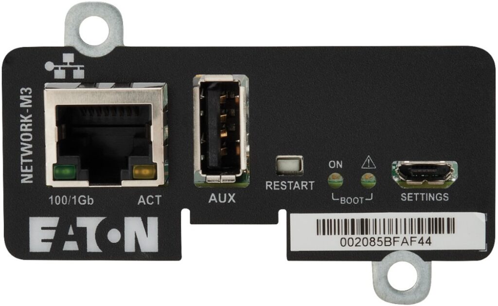 【Network-M3】 初期インストール手順(ネットワーク設定) | 無停電電源装置(UPS) | イートン