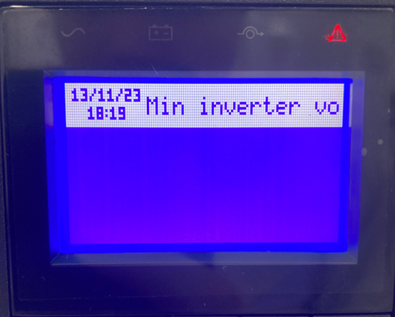 【UPS】Fault「Max inverter volt/Min inverter volt」エラー表示時の対処法 | 無停電電源装置(UPS ...
